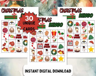 Thanksgiving Bingo Cards Printable; Thanksgiving Game for Kids ...