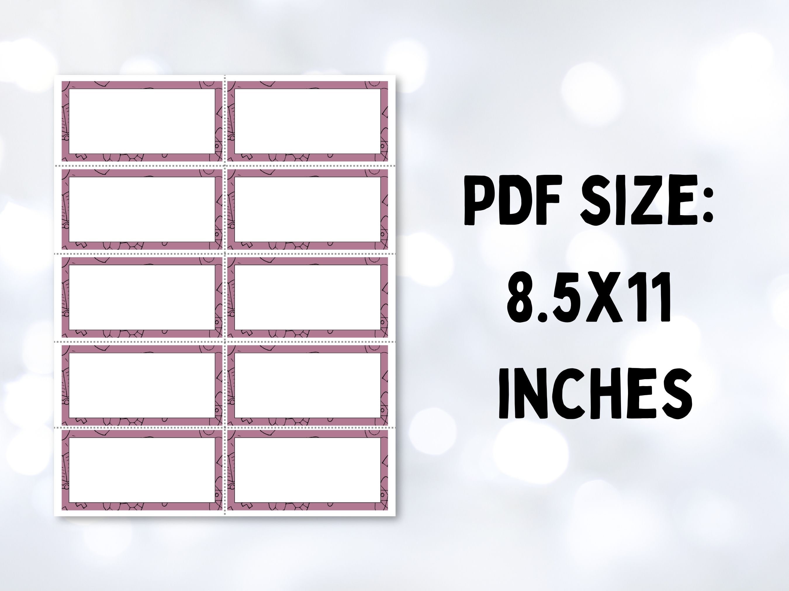 Lunch Box Notes for Kids, Blank Printable Lunch Box Notes, Encouraging ...