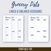 Ultimate Meal Planning Bundle Printable Templates Organized Weekly ...