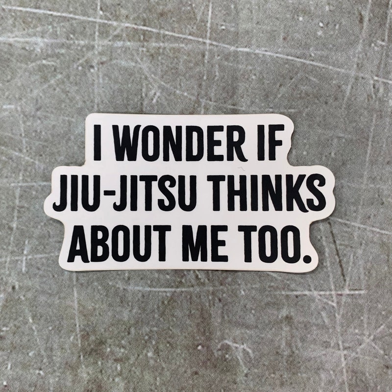 Funny Jiujitsu Stickers - Etsy