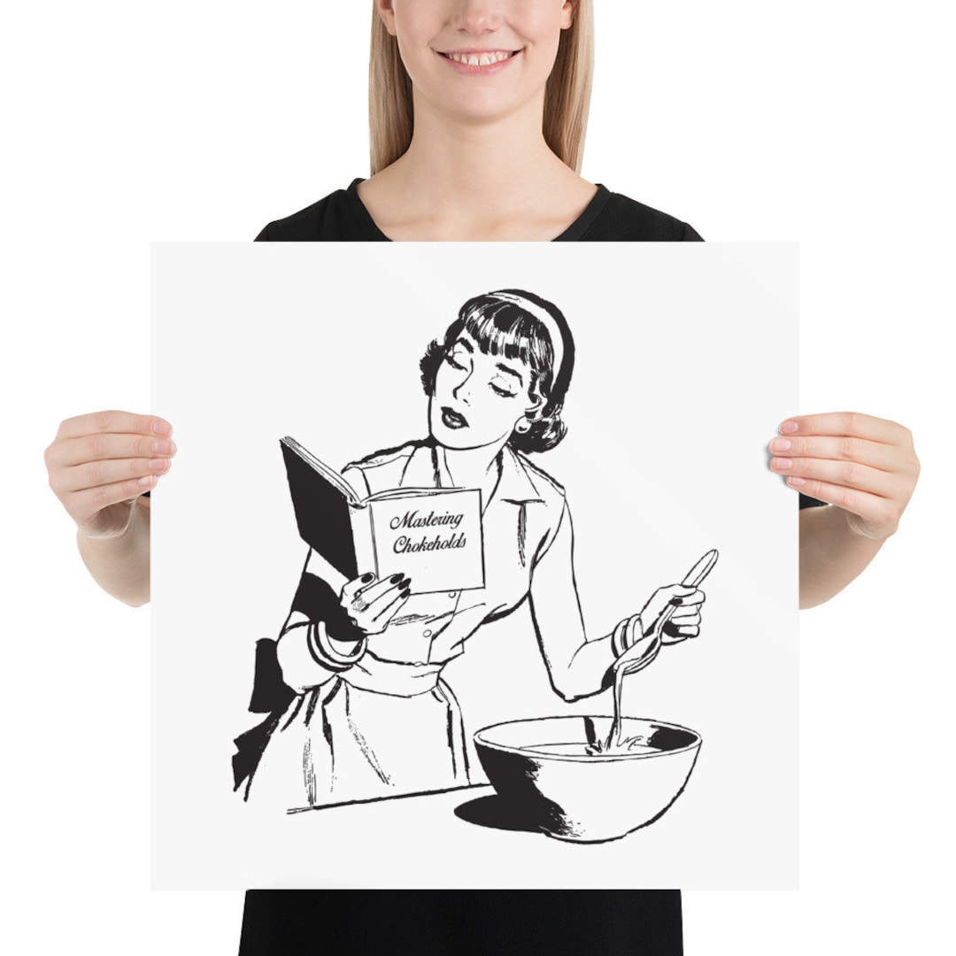 Mastering Chokeholds Jiu-jitsu Art Poster Print - Etsy