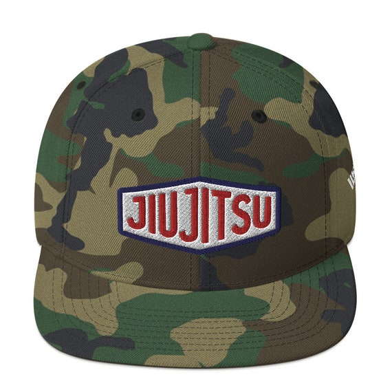 Red White & Blue Jiu Jitsu Flat Brim Snapback Hat - Etsy