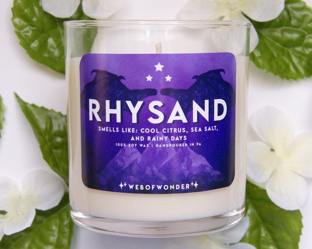 Rhysand Character Inspired 100% Soy Wax Candle ACOTAR A Court of Thorns ...