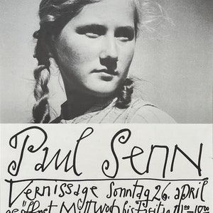 Paul Senn Original Photography Poster - 9.1"×16.5" (23×42cm) - Etsy