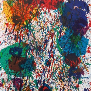 Sam Francis Original Art Poster - Etsy