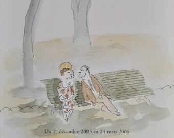 Sempé Original Exhibition Poster - Etsy