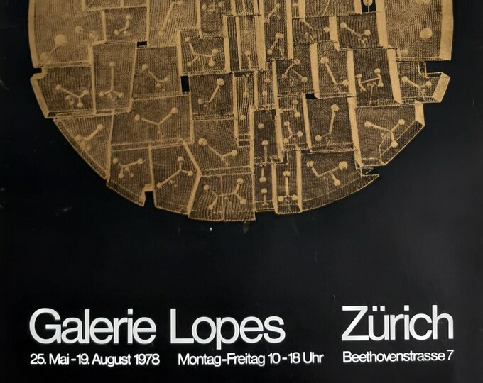 Günter Haese Original Art Exhibition Poster - Etsy