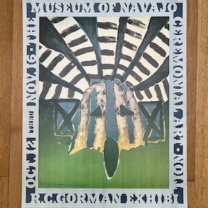 R. C. Gorman Original Art Exhibition Poster - 17.9"×22.9" (45.5×58.2cm ...
