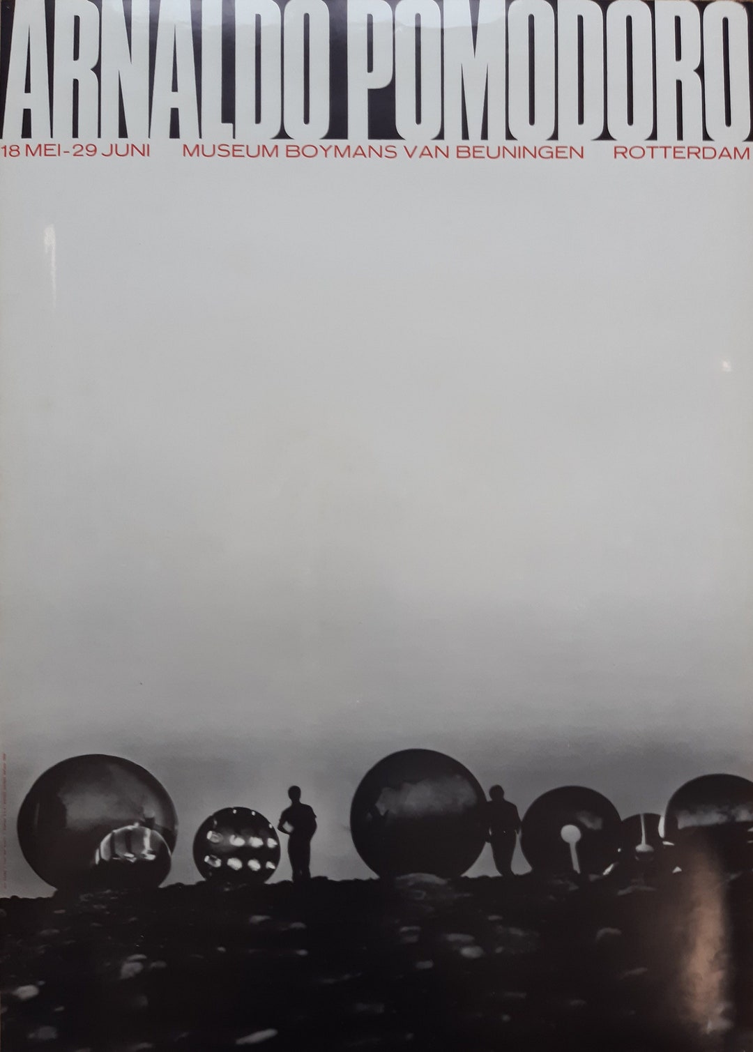 Póster de arte original de Arnaldo Pomodoro: 48,2 x 68,2 cm - Etsy España