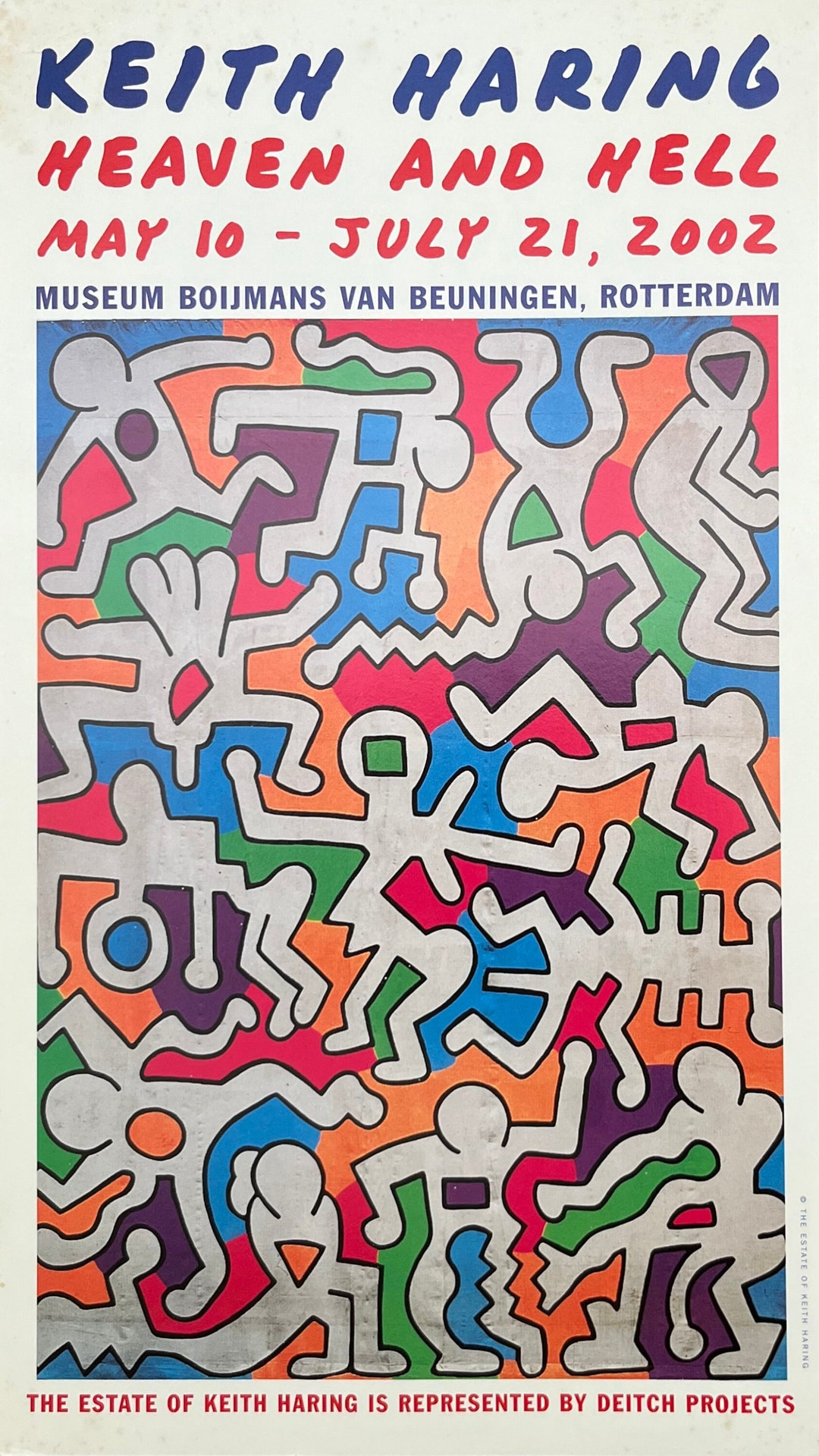 Keith Haring Original Art Poster - Etsy