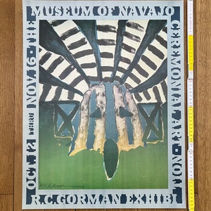 R. C. Gorman Original Art Exhibition Poster - 17.9"×22.9" (45.5×58.2cm ...