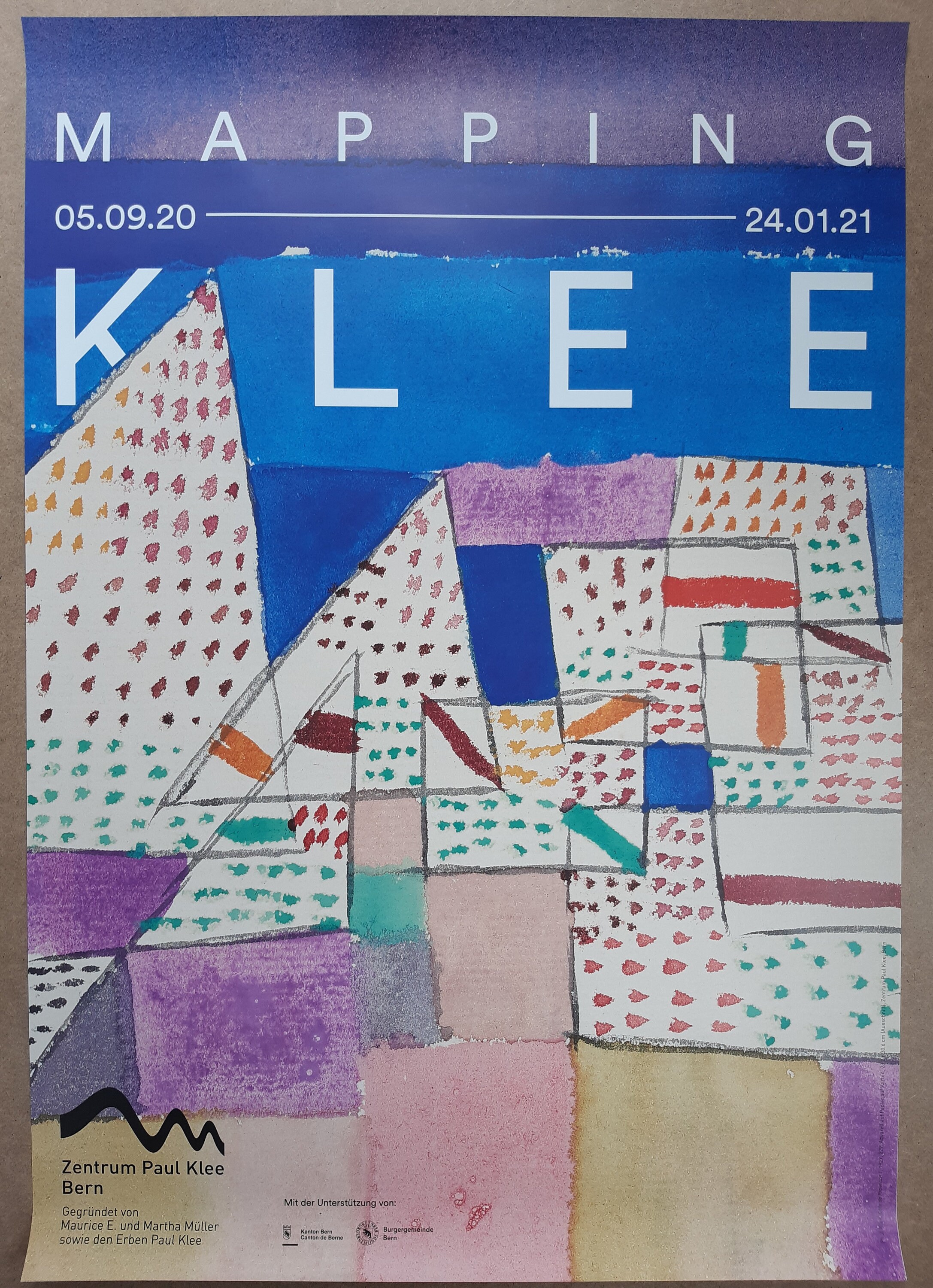 Paul Klee Large Exhibition Poster - Etsy