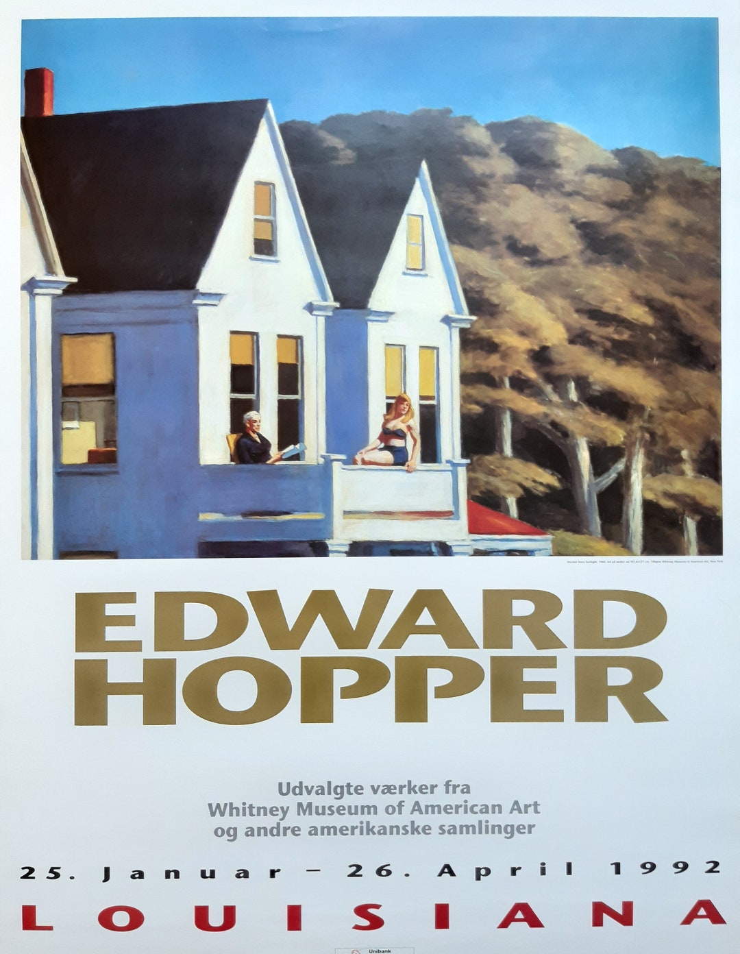 Edward Hopper Original Art Poster - Etsy