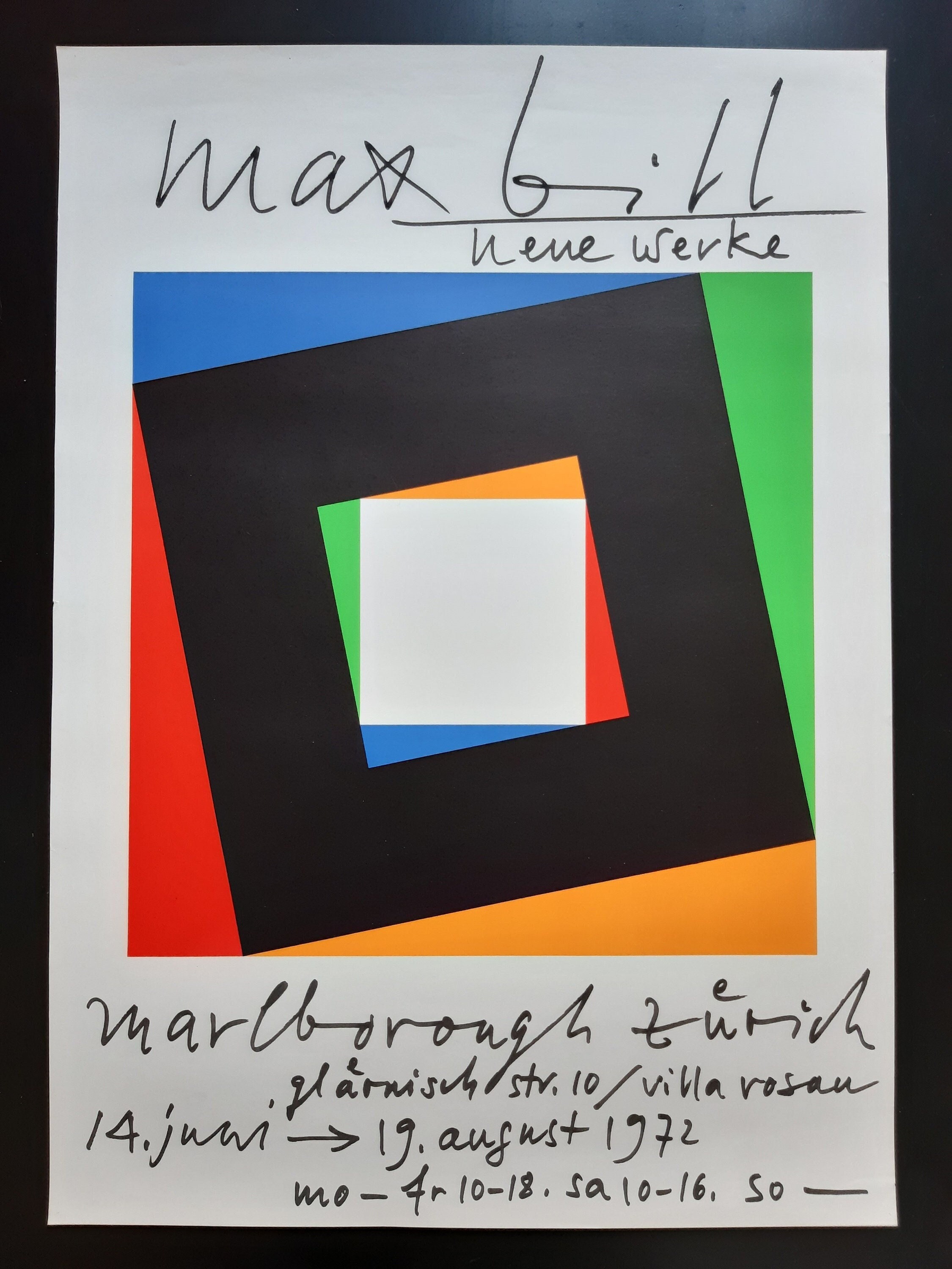 Max Bill Original Poster - Etsy