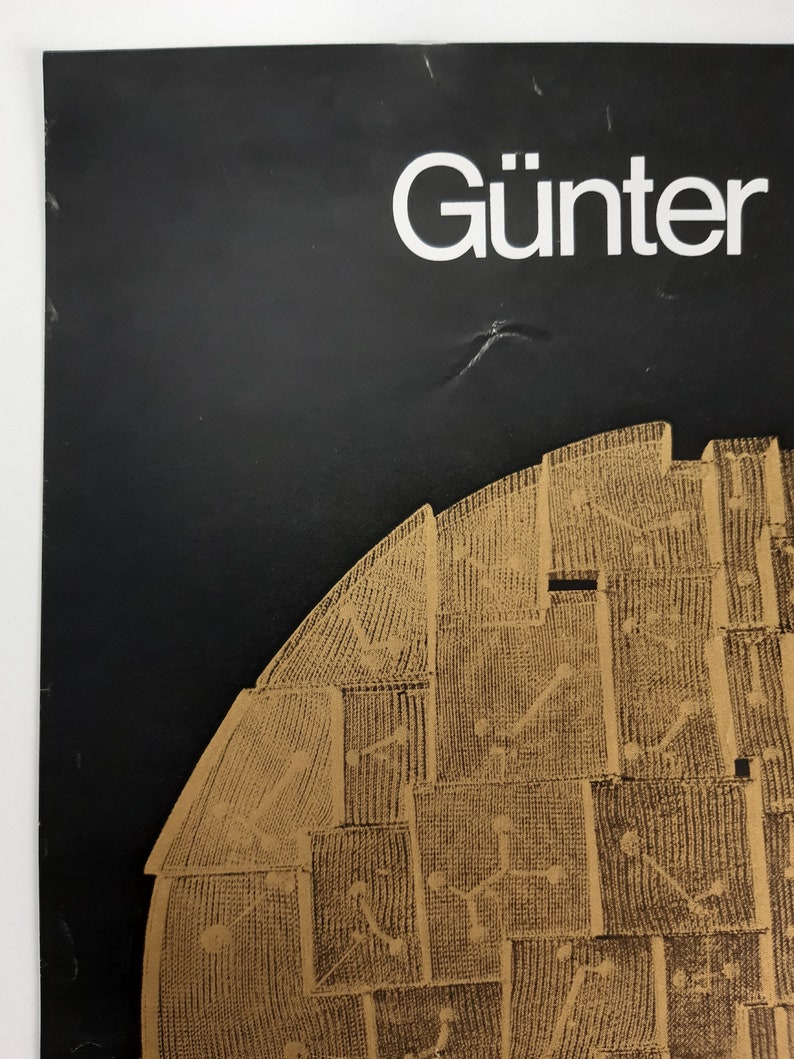 Günter Haese Original Art Exhibition Poster - Etsy