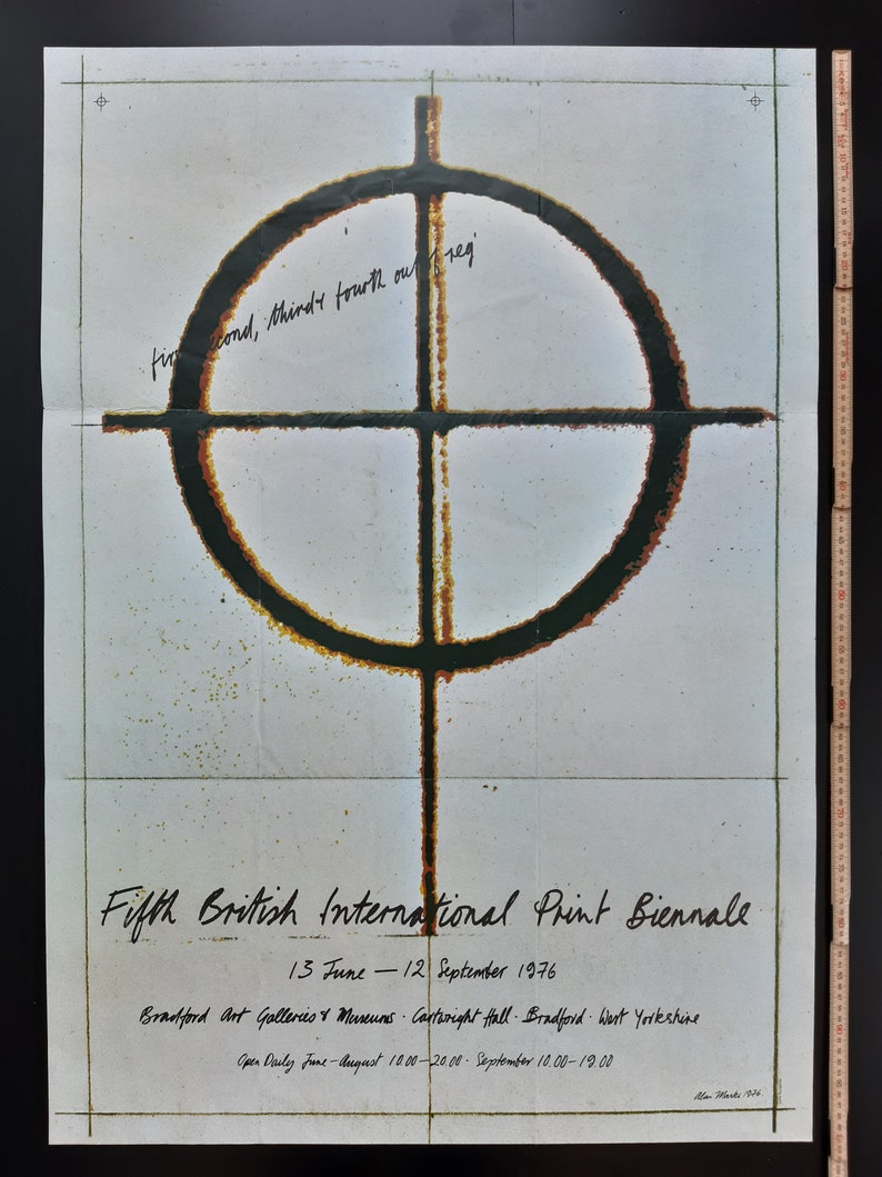 5th British Print Biennale Poster - Etsy