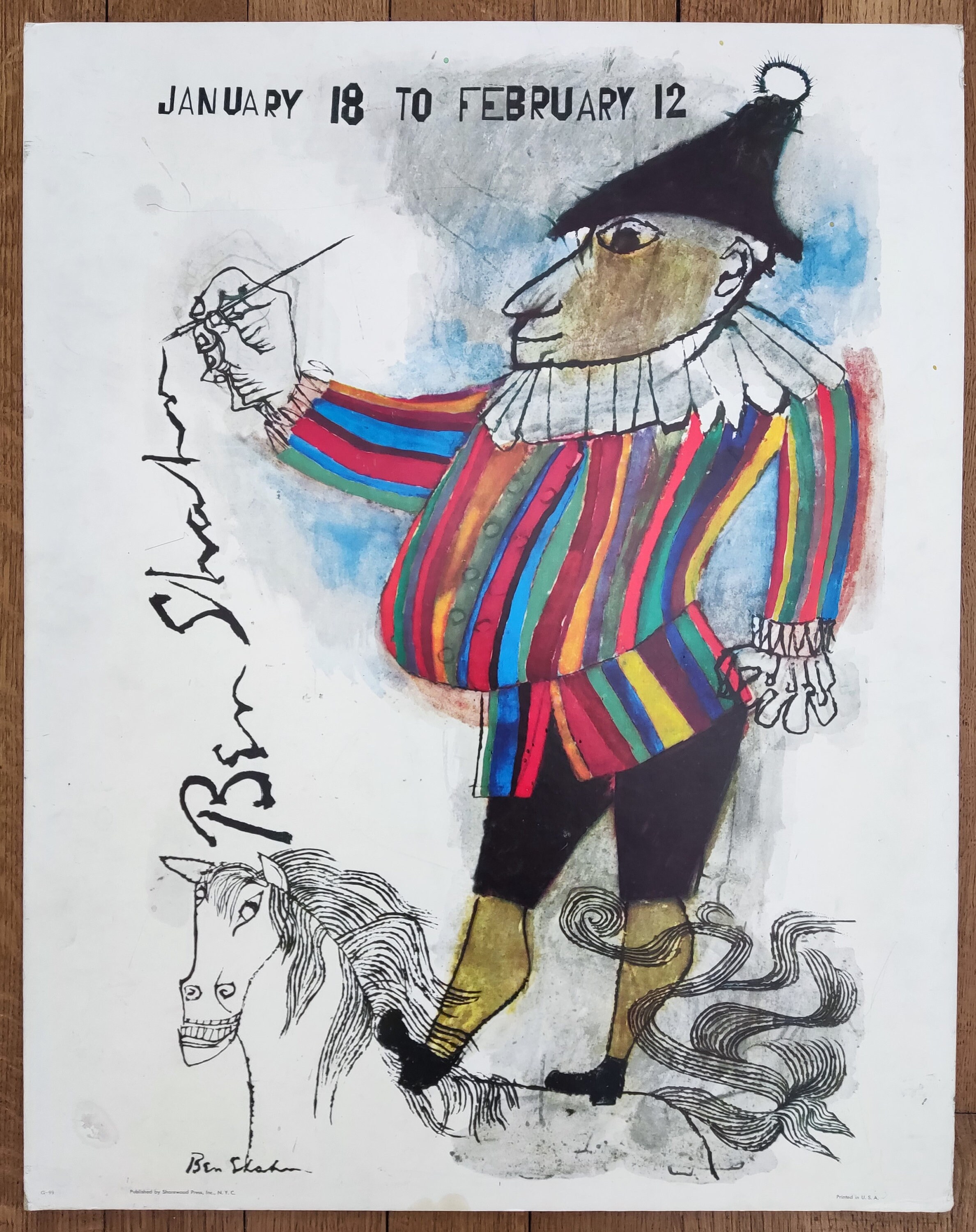 Ben Shahn Original Art Poster Used - Etsy