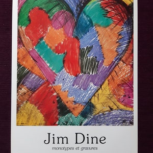 Jim Dine Original Art Poster - Etsy