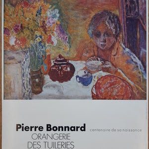 Pierre Bonnard Original Art Poster - 17.6"×23.6" (44.8×60cm) - Etsy