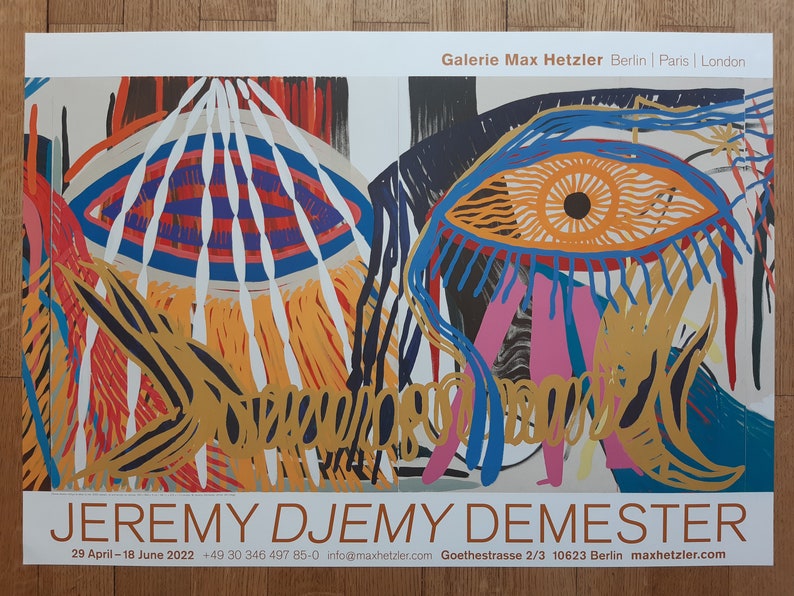 Jeremy Demester Art Exhibition Poster - Etsy