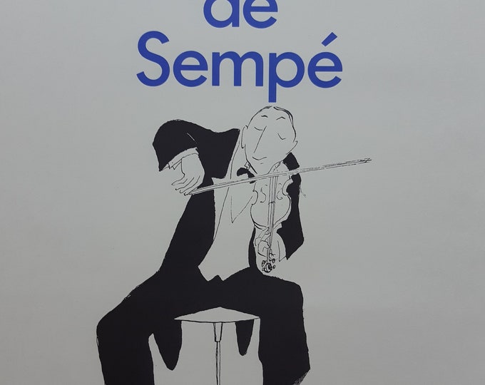 Sempé Original Exhibition Poster - Etsy