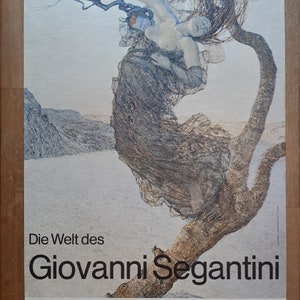 Giovanni Segantini Art Poster - 35.8"×50.4" (91×128cm) - Etsy