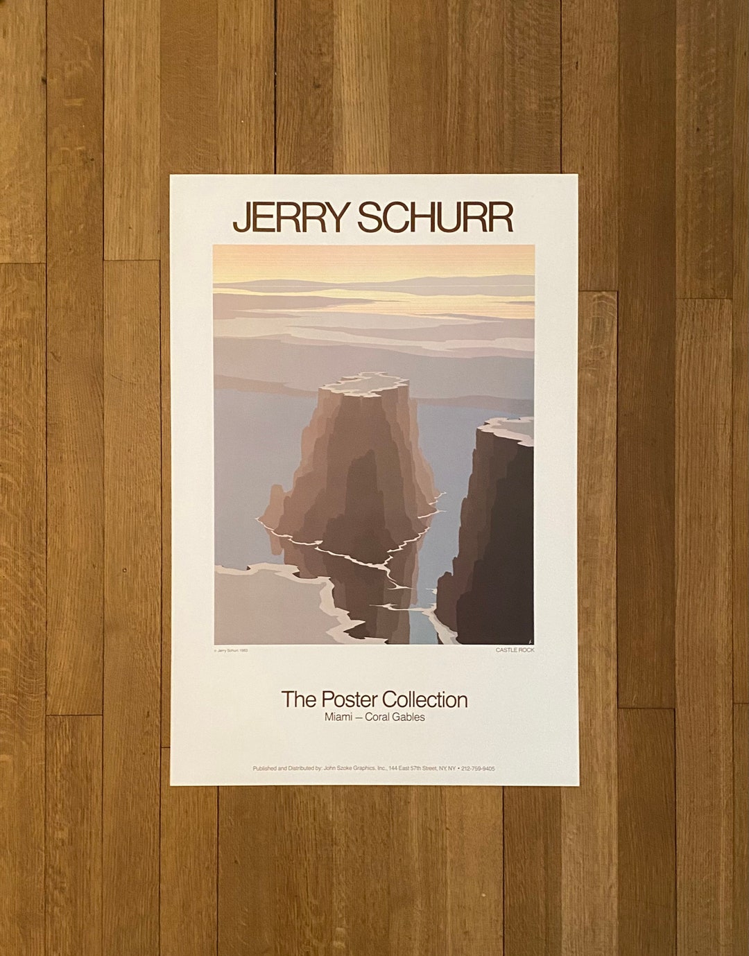 Jerry Schurr Original Art Poster - Etsy