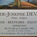Marie Joseph Devaux Original Art Exhibition Poster Signed Used - 15.7"× ...