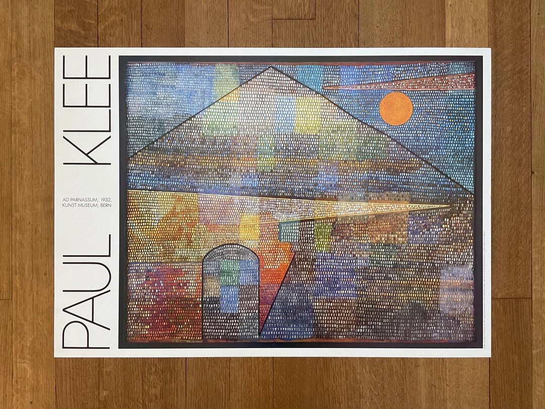 Paul Klee Original Art Exhibition Poster - 33.9"×24.0" (86×61cm) - Etsy UK