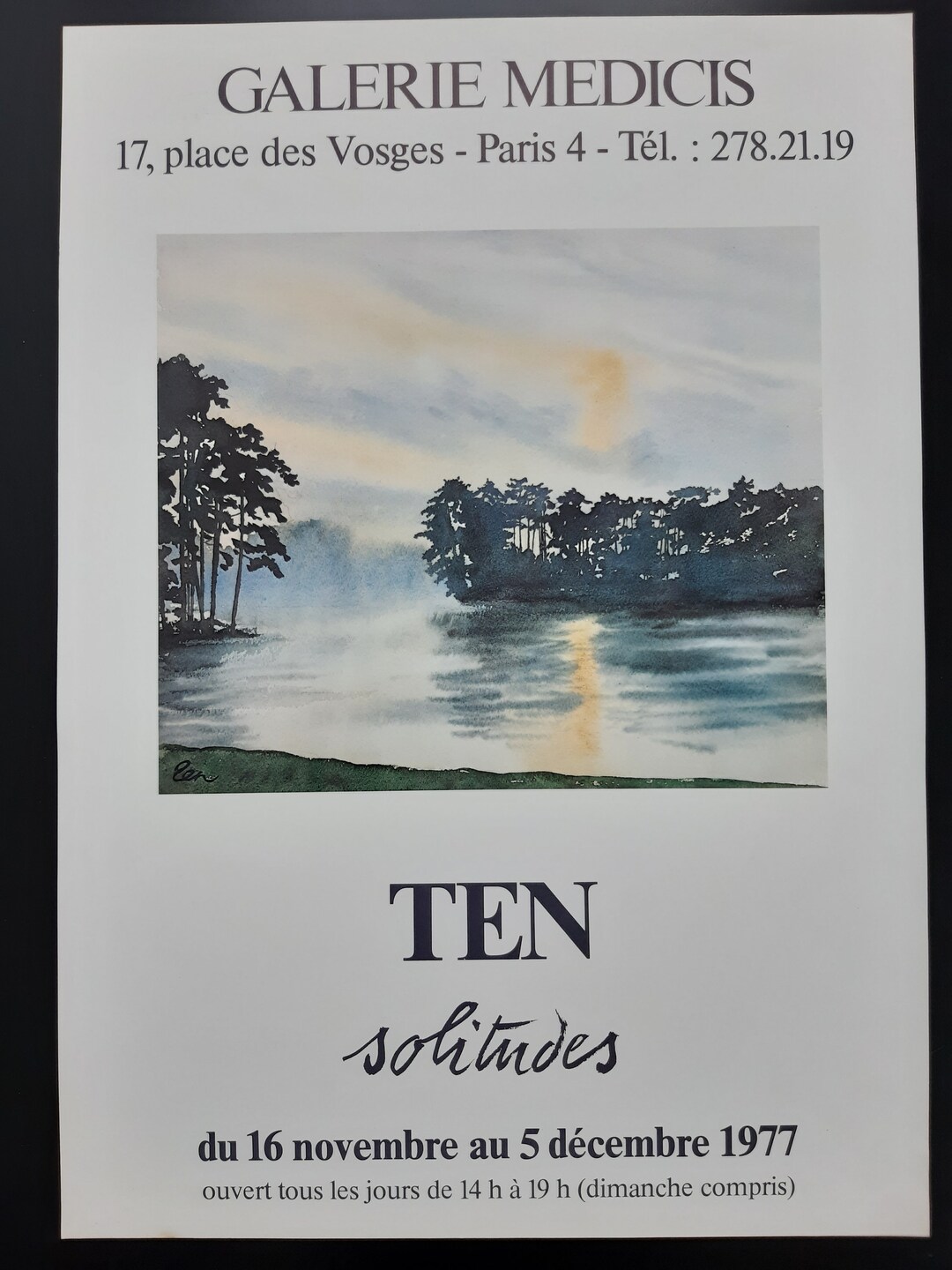 TEN Original Art Poster - Etsy