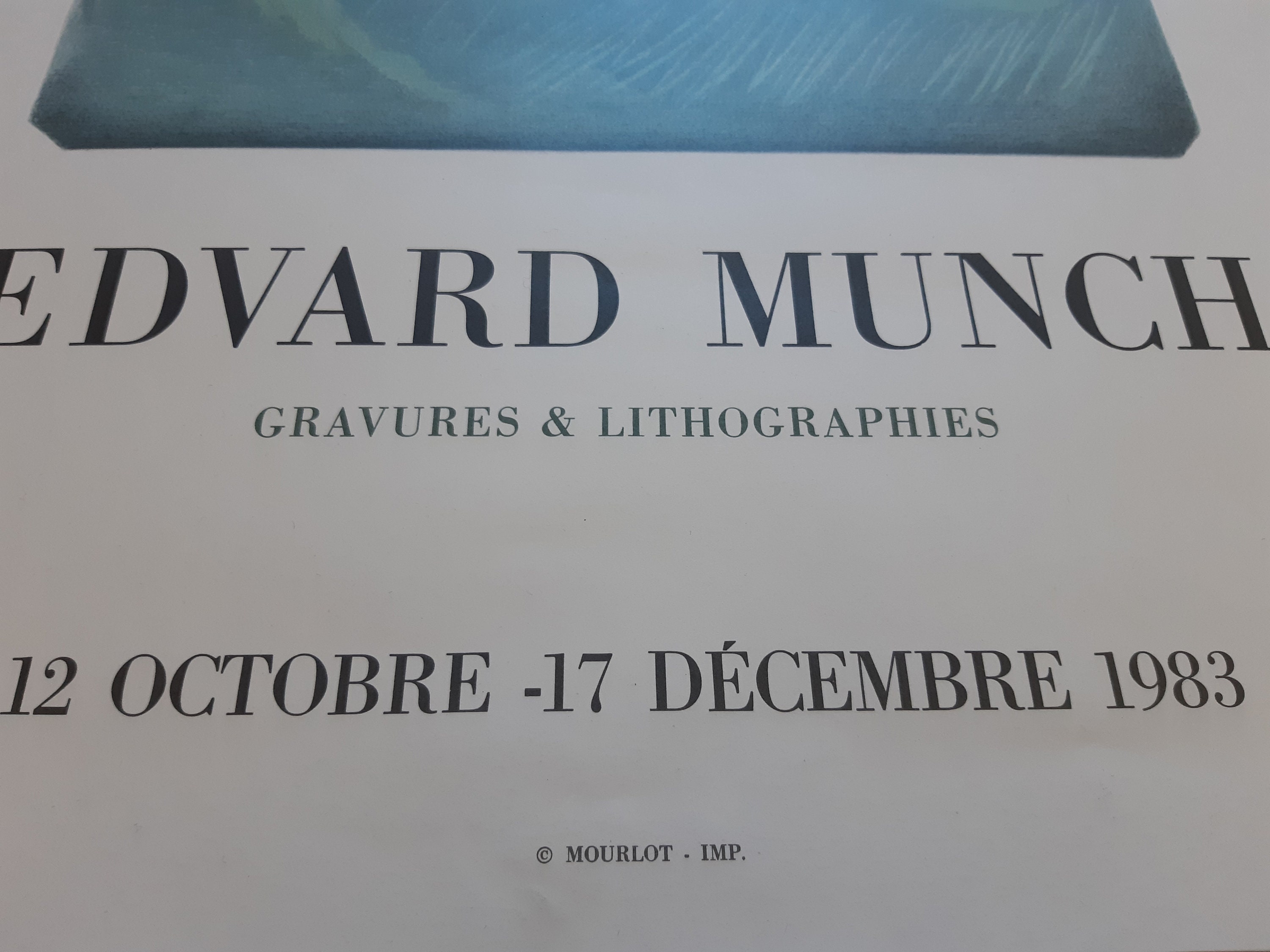 Edvard Munch Original Art Poster - Etsy