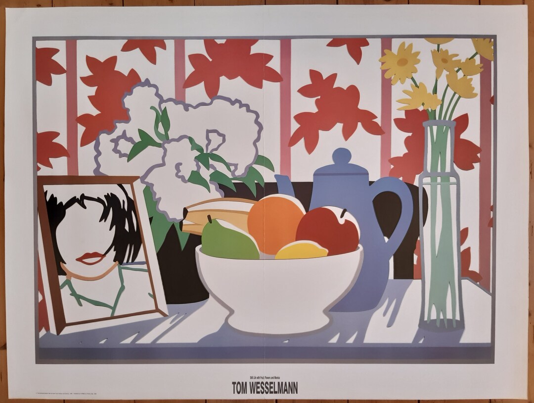 Tom Wesselmann Large Original Art Poster Folded - 51.6"×39.0" (131×99cm ...