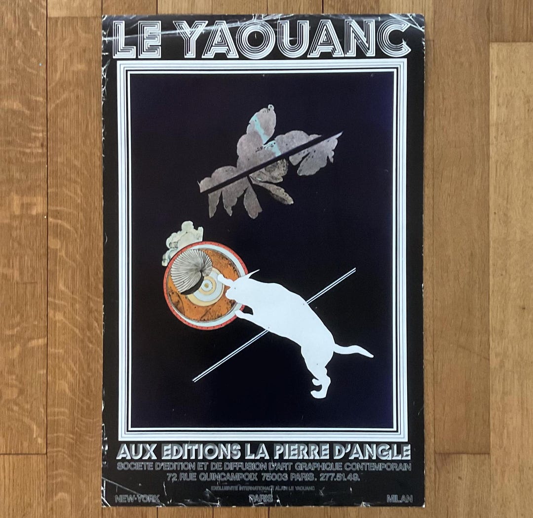 Alain Le Yaouanc Original Art Exhibition Poster Used - 19.7"×29.9" (50x76cm) - Etsy