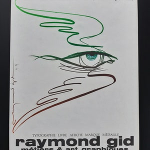 Raymond Gid Original Art Poster - Etsy