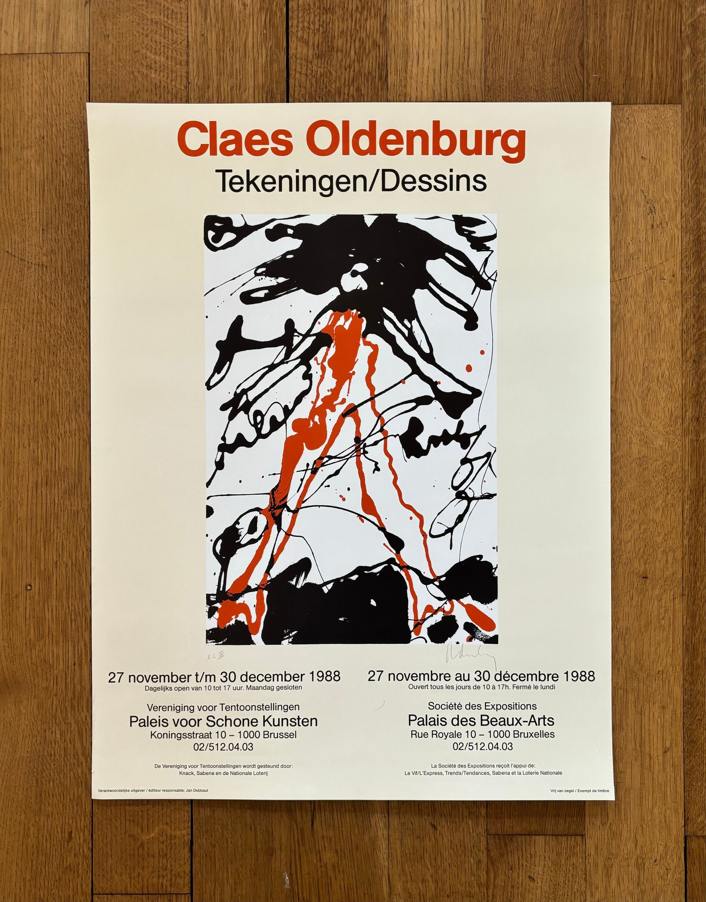 Claes Oldenburg Original Art Poster - Etsy