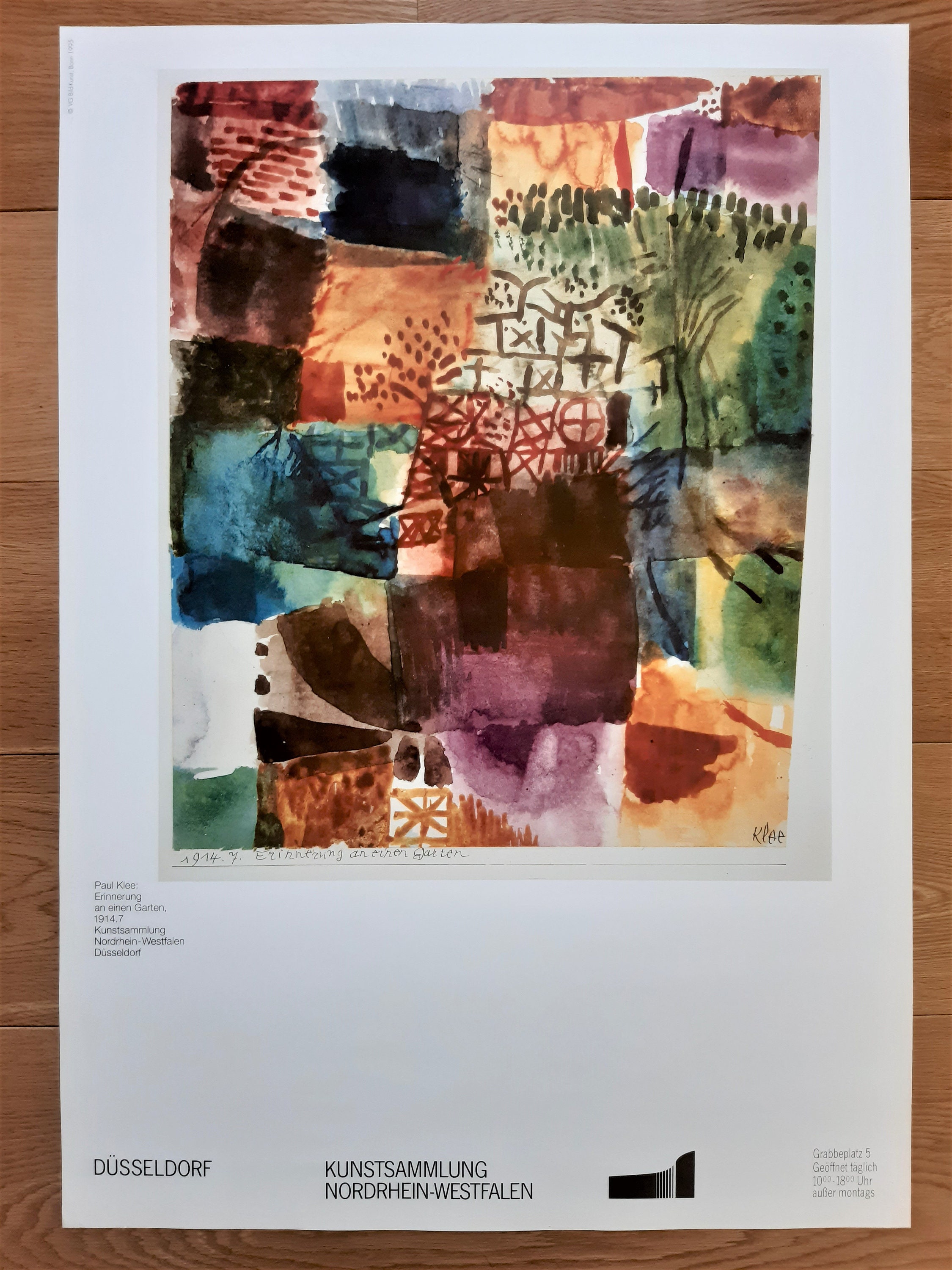Paul Klee Art Museum Poster | Etsy