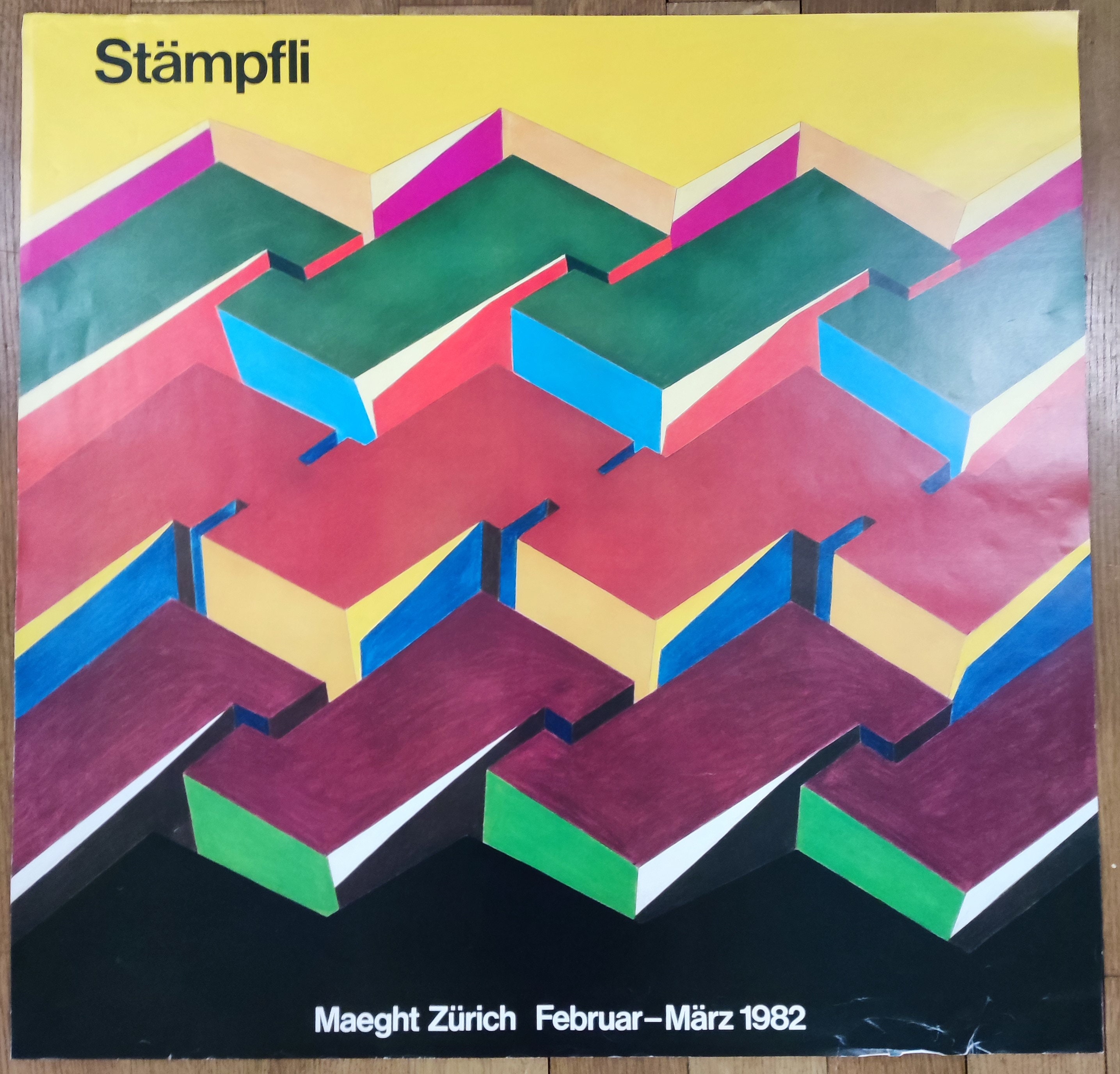 Peter Stämpfli Original Art Poster - 25.6"×26.4" (65×67cm) - Etsy