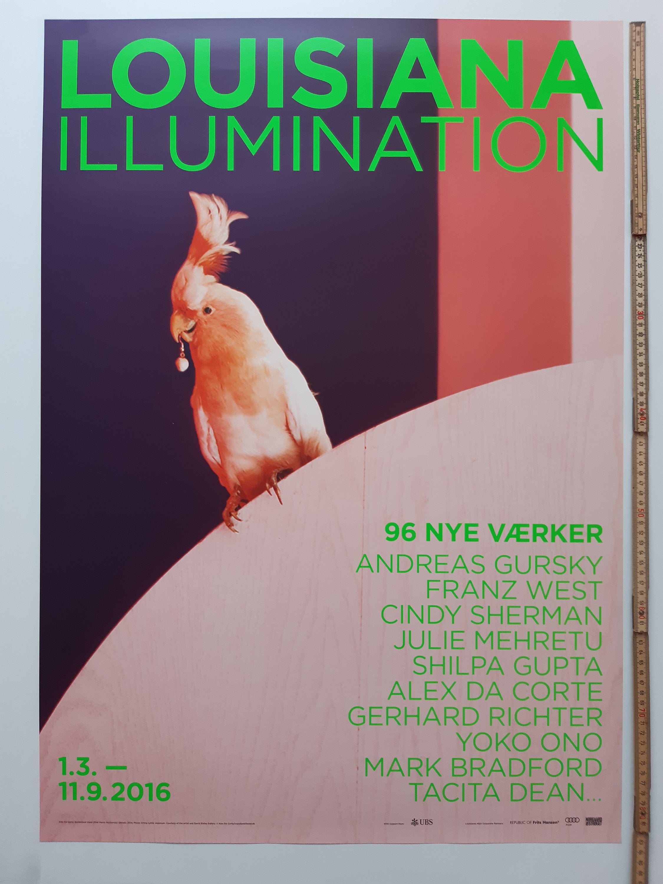 Alex Da Corte Art Exhibition Poster - Etsy