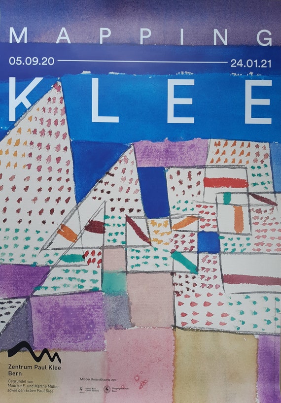 Paul Klee Large Exhibition Poster - Etsy