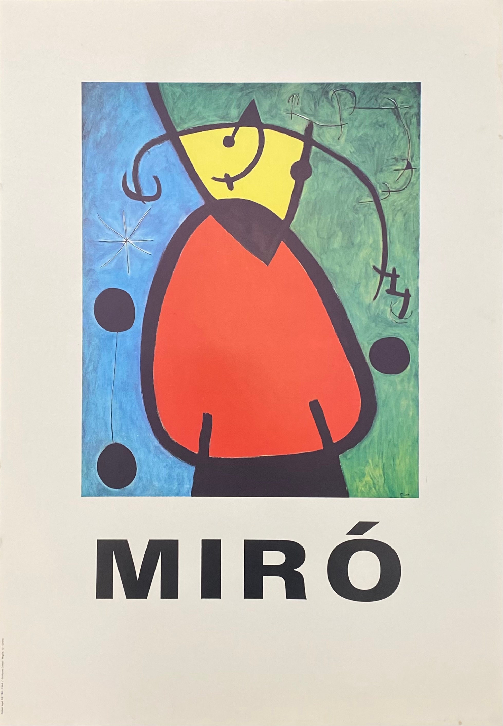 Miro Original Art Poster - Etsy