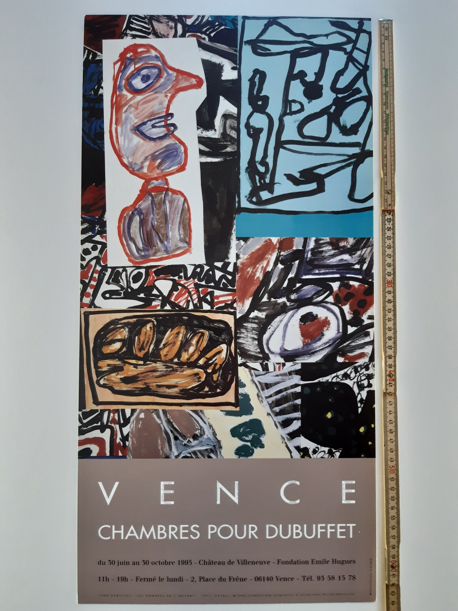 Jean Dubuffet Original Art Poster | Etsy