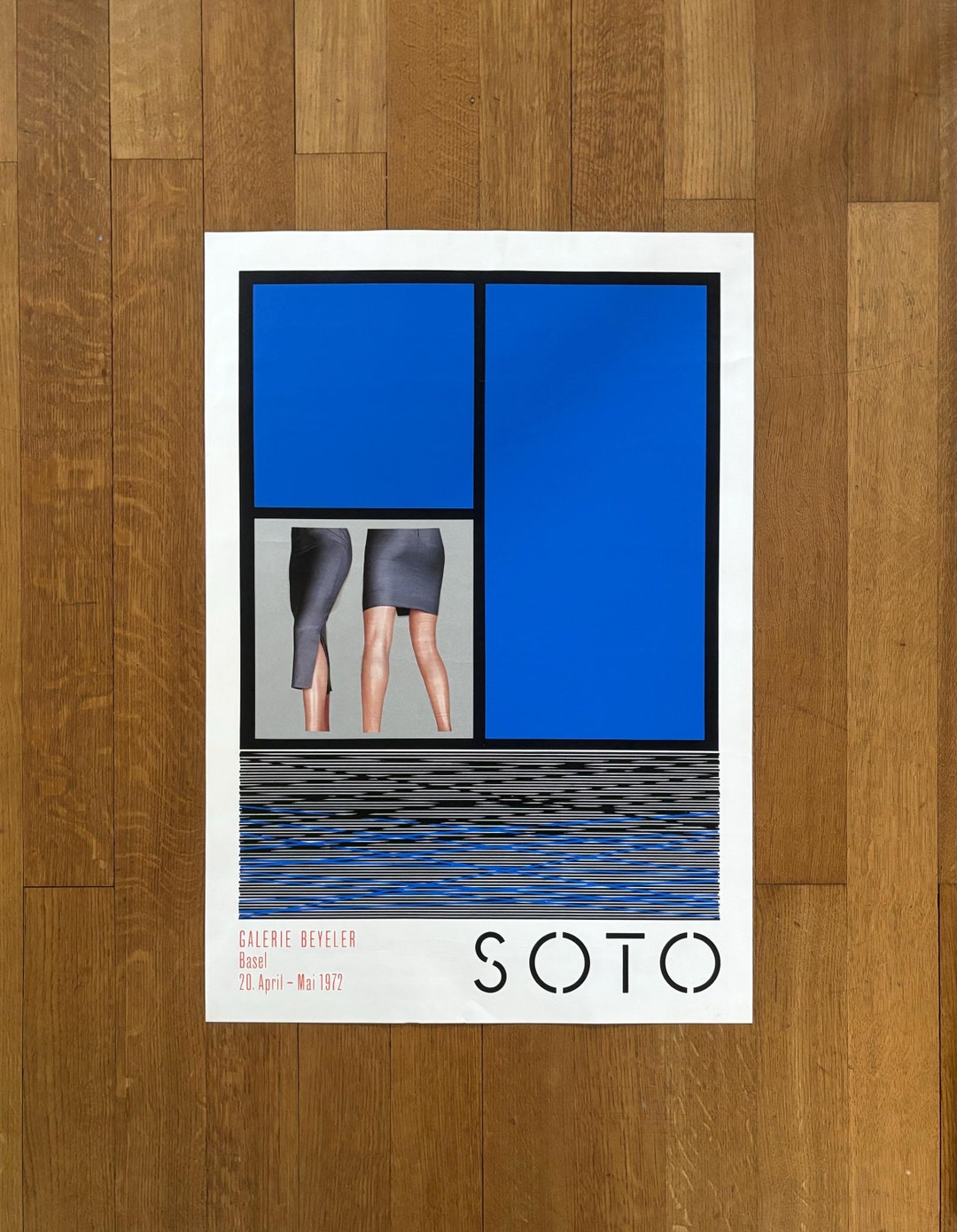 Jesús Rafael Soto Original Art Poster - 20.1"×28.7" (51×73cm) - Etsy
