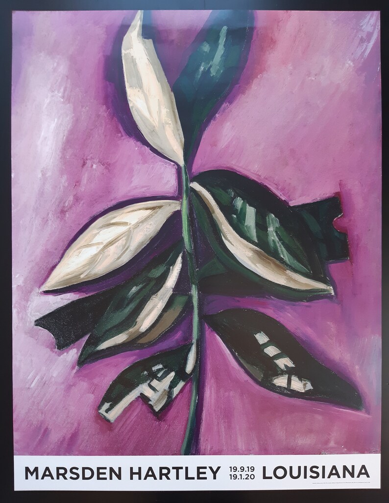 Marsden Hartley Original Art Poster - Etsy