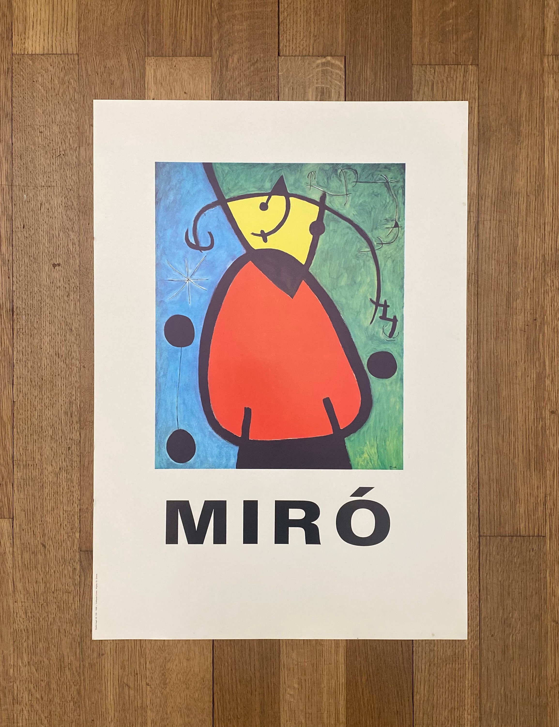 Miro Original Art Poster - Etsy