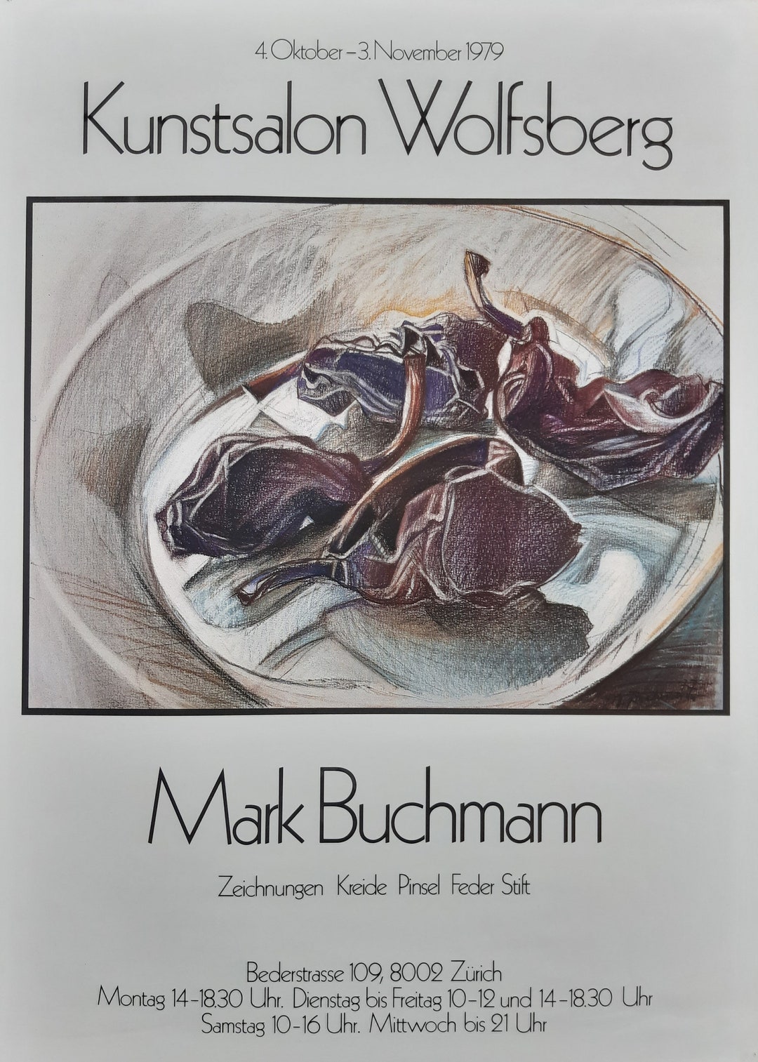 Mark Buchmann Art Exhibition Poster - Etsy