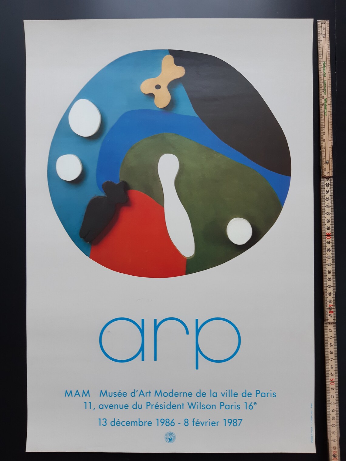 Hans Arp Art Exhibition Poster - Etsy