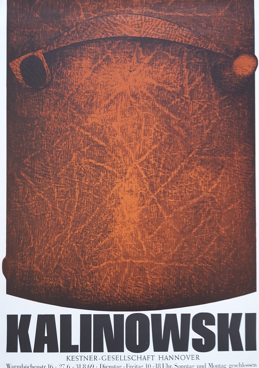 Horst Kalinowski Original Art Exhibition Poster - 16.5"×23.2" (42×59cm ...