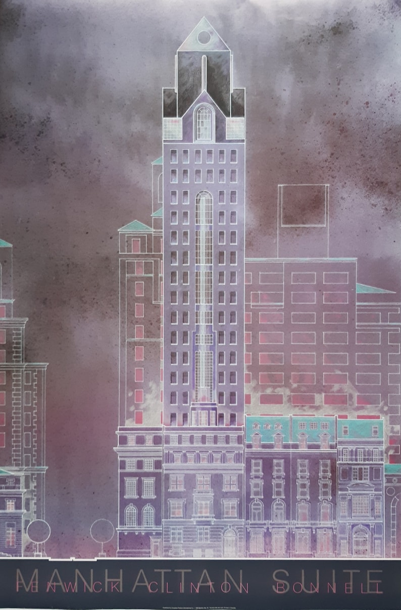 Póster artístico de Fenwick Clinton Bonnell: Manhattan Suite - 61 x 91 ...