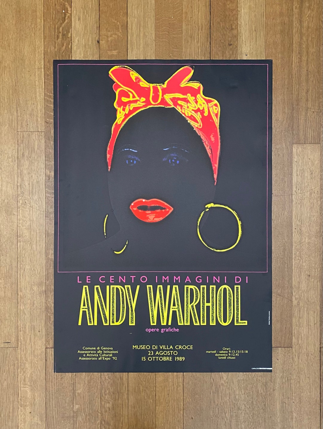 Andy Warhol Original Art Poster - Etsy