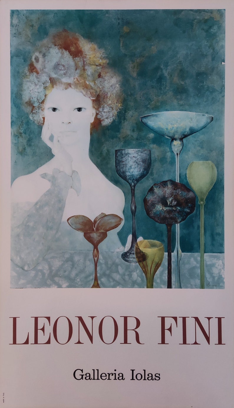 Leonor Fini Original Art Exhibition Poster - 19.7"×33.5" (50×85cm) - Etsy